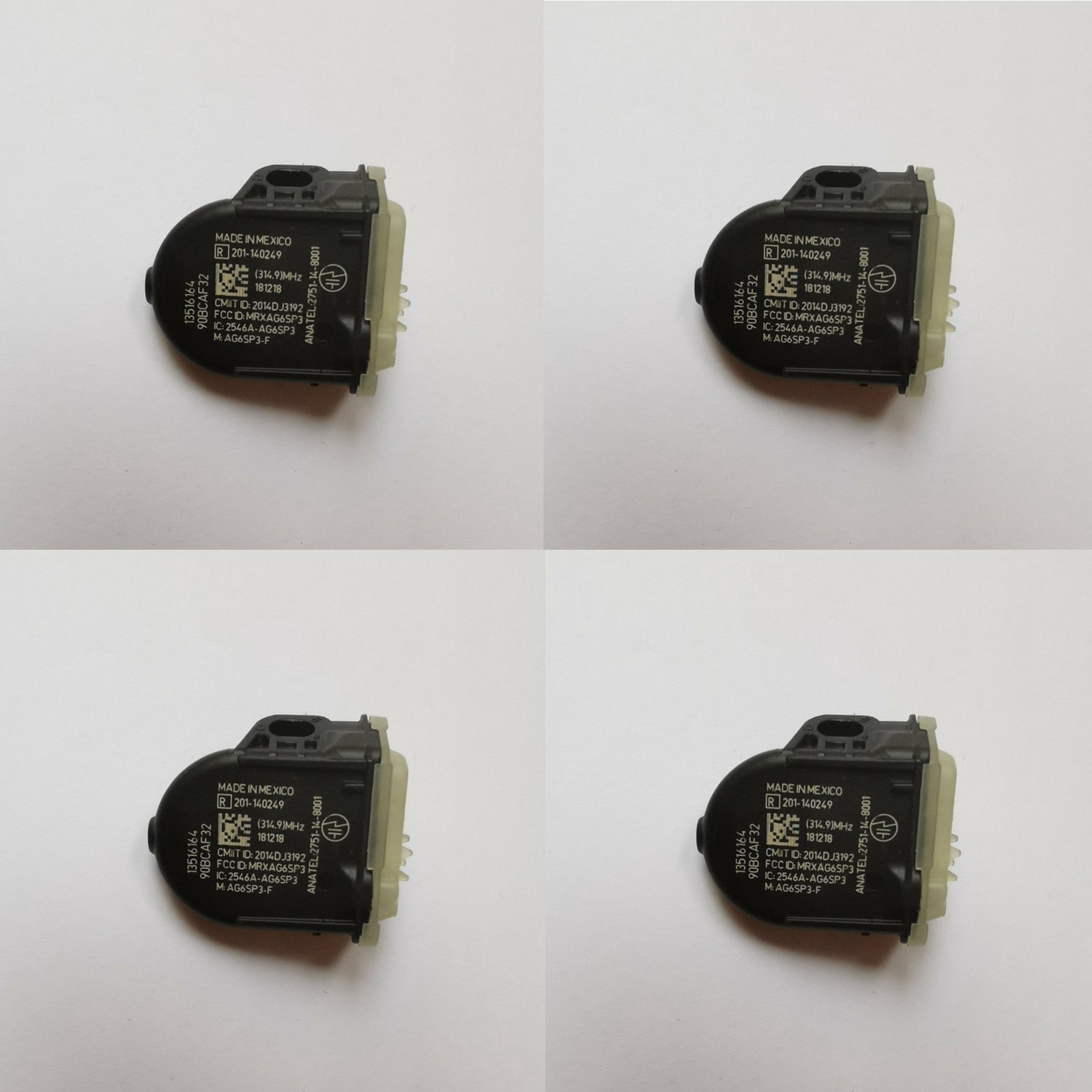 4PCS OEM 315MHz Tire Pressure Sensor TPMS For CHEVY GMC CADILLAC BUICK ...