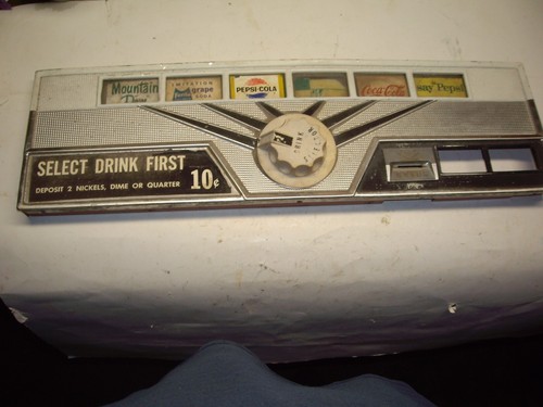 VINTAGE WESTINGHOUSE COKE MACHINE SELECTOR DIAL PANEL | eBay