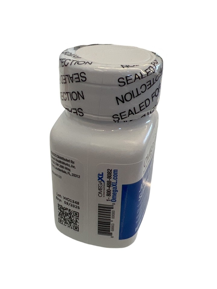 Omega XL 60 Ct Great HealthWorks - Small Potent Joint Pain Relief ...