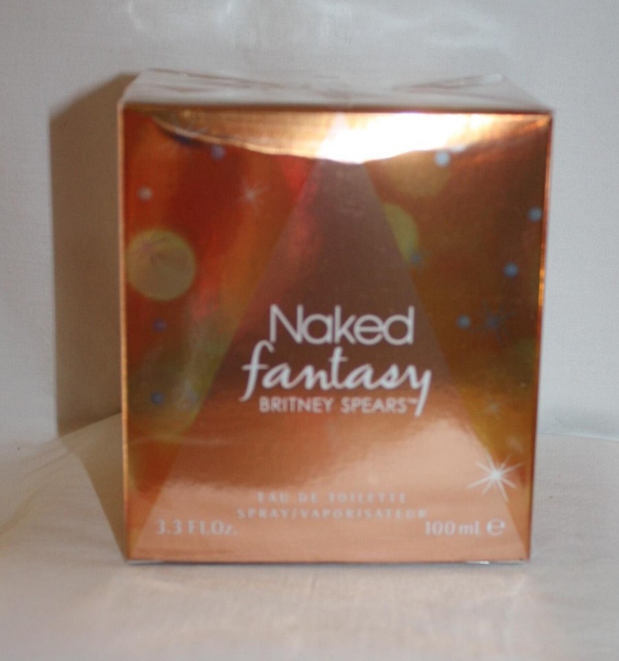 Naked Fantasy Britney Spears Edt Perfume Spray 3.3 oz New Sealed Box ...