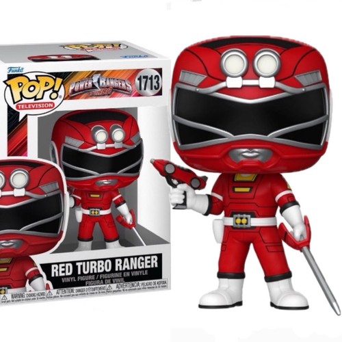 FUNKO POP POWER RANGERS Red Turbo Ranger w/ Protector *PREORDER | eBay