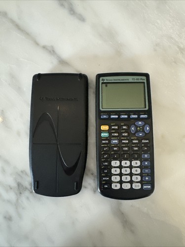 TI-83 Plus Texas Instruments Graphing Calculator W/Cover Tested Working ...