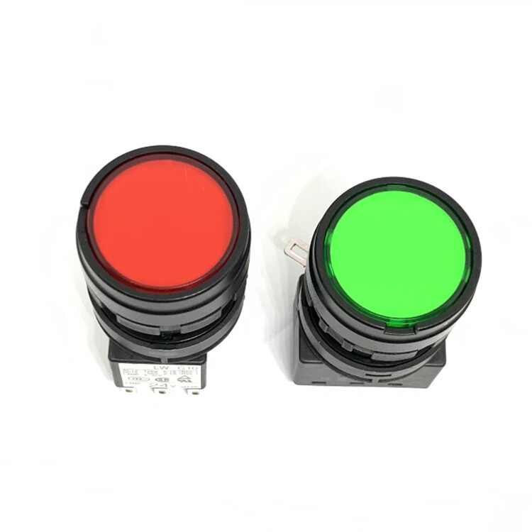 1PCS New For IDEC LW-C10 24V Push Button Switch Red Blue | eBay