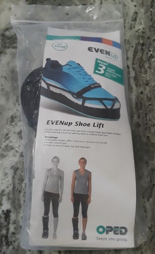 Even Up Shoe Lift Leveler Height Adjustable XX Small XXS Kids Size 13-2 ...