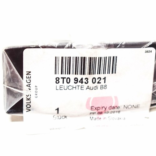 NEW AUDI TT 8J LICENSE NUMBER PLATE LIGHT 8T0943021A ORIGINAL 8T0-943 ...