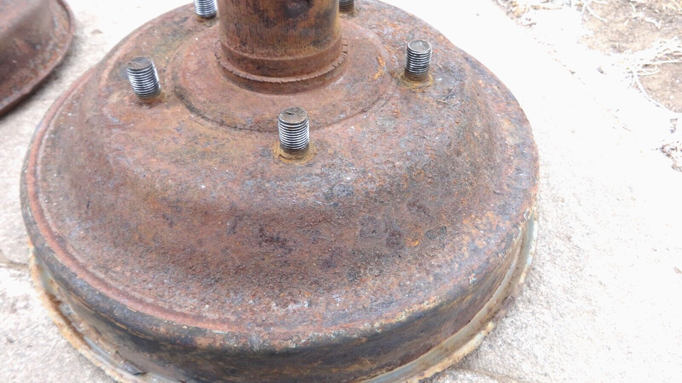 1928 1931 Model A Ford FRONT BRAKE DRUMS / HUBS Original pair 1929 1930 ...