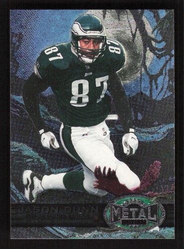 1997 Skybox Metal Universe #106 Jason Dunn Philadelphia Eagles | eBay