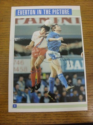 1990's Football Autograph: Everton - Graeme Sharp [Original Hand Signed ...