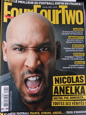 MAGAZINE FOUR FOUR TWO N°5 ANELKA BECKHAM SOCRATÈS SAVIDAN COMPLET ÉTAT ...