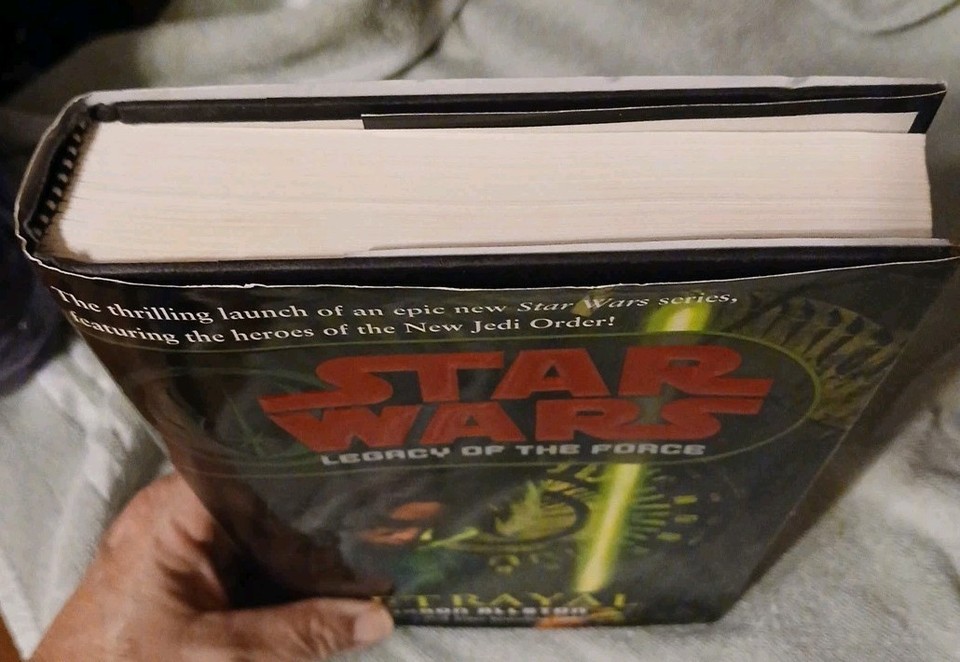 Star Wars Legacy Of The Force Books Hard Cover Lot Of 2 Both 1st ...