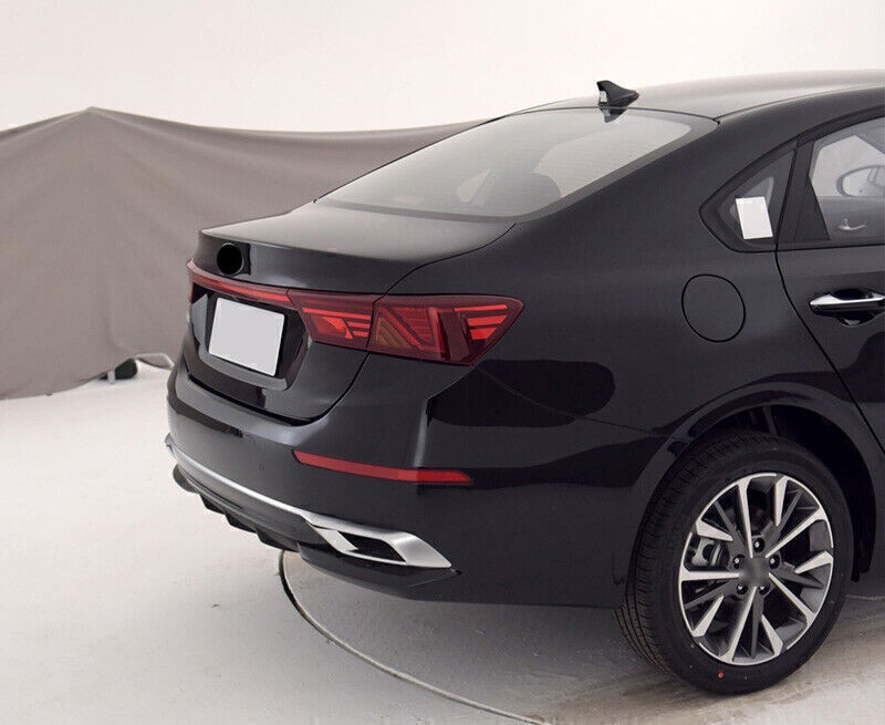 For Kia Forte K3 2019-20204 Carbon Fiber Rear Trunk Spoiler Wing Flap ...