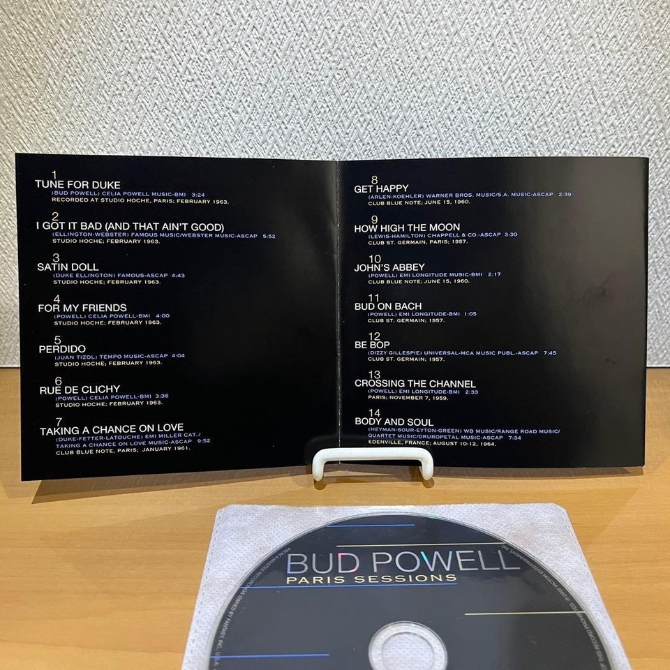 Bud Powell "Paris Sessions" | eBay