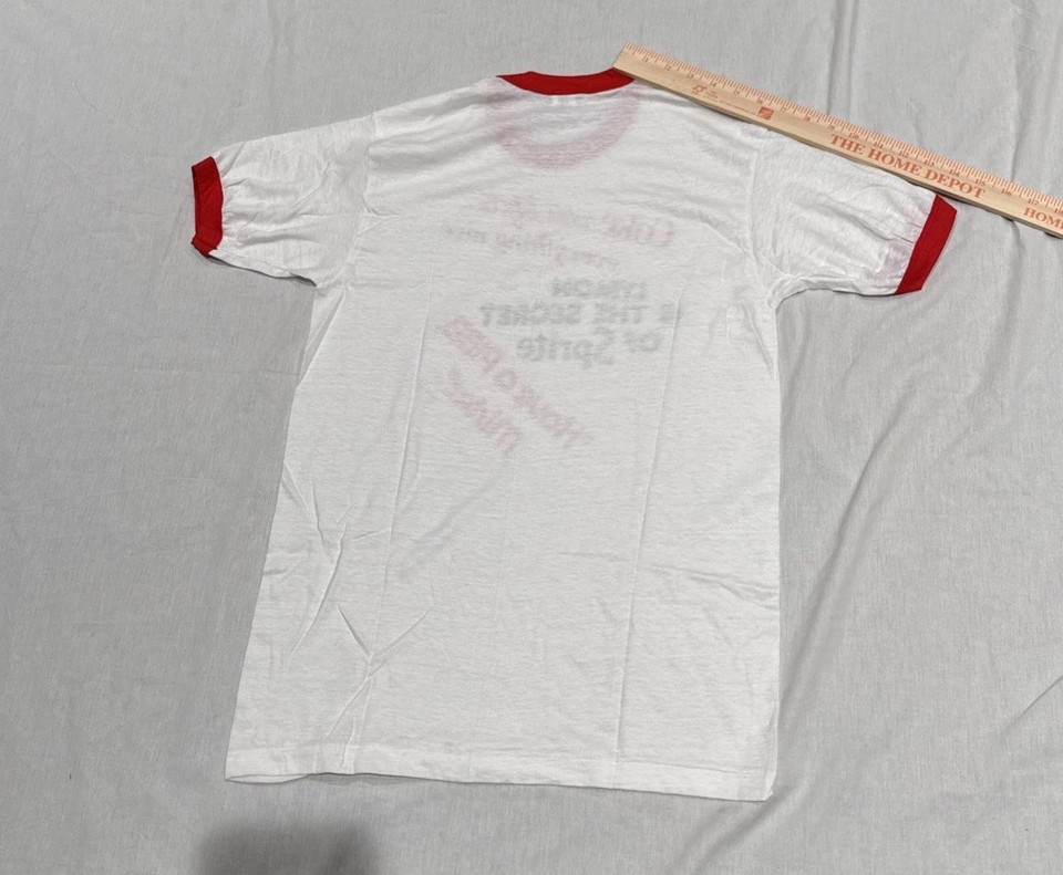Vintage 1970’s Hanes Ringer T-shirt Coca-Cola Promo Sprite Lymon Mr ...