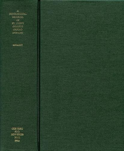 Andrew Hegarty A Biographical Register of St. Jo (Gebundene Ausgabe ...