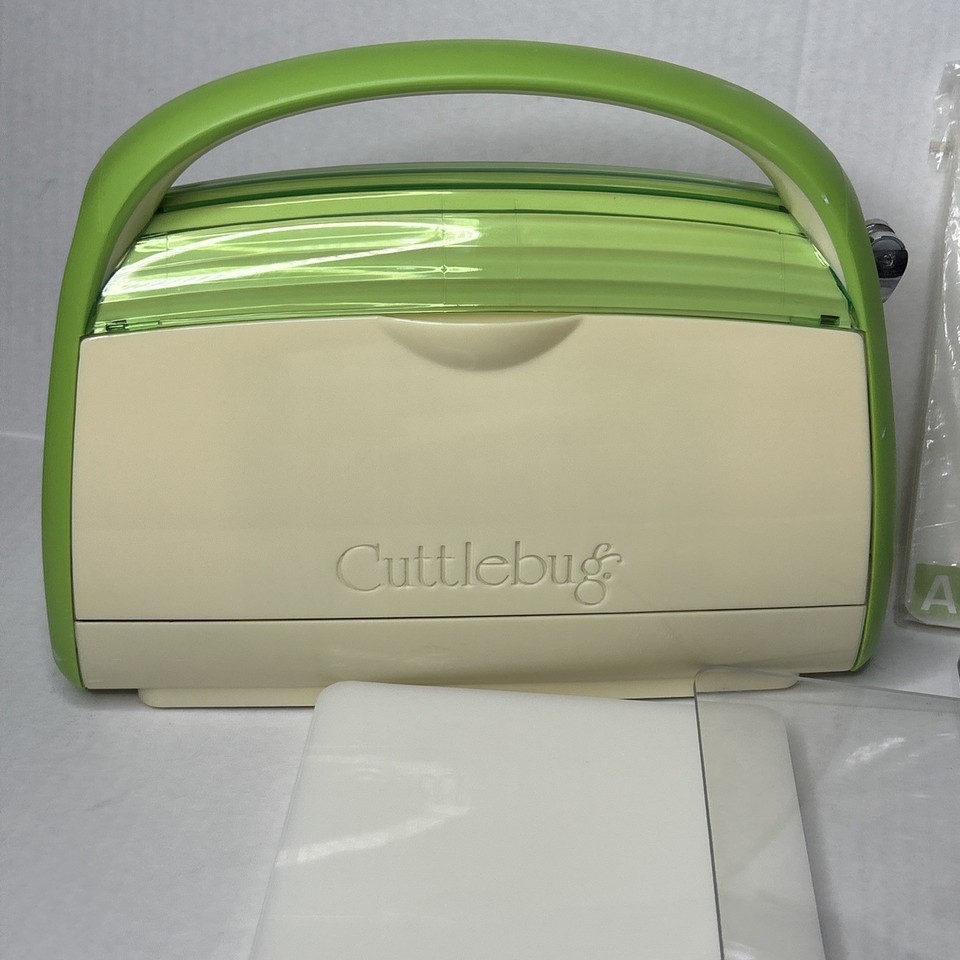 Cuttlebug Die Cutting & Embossing Machine Lot Cutting Pads Adapters ...
