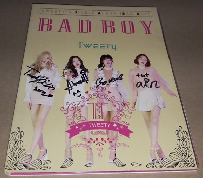 TWEETY BAD BOY Digital Single Album REAL SIGNED AUTOGRAPHED PROMO CD#3 ...