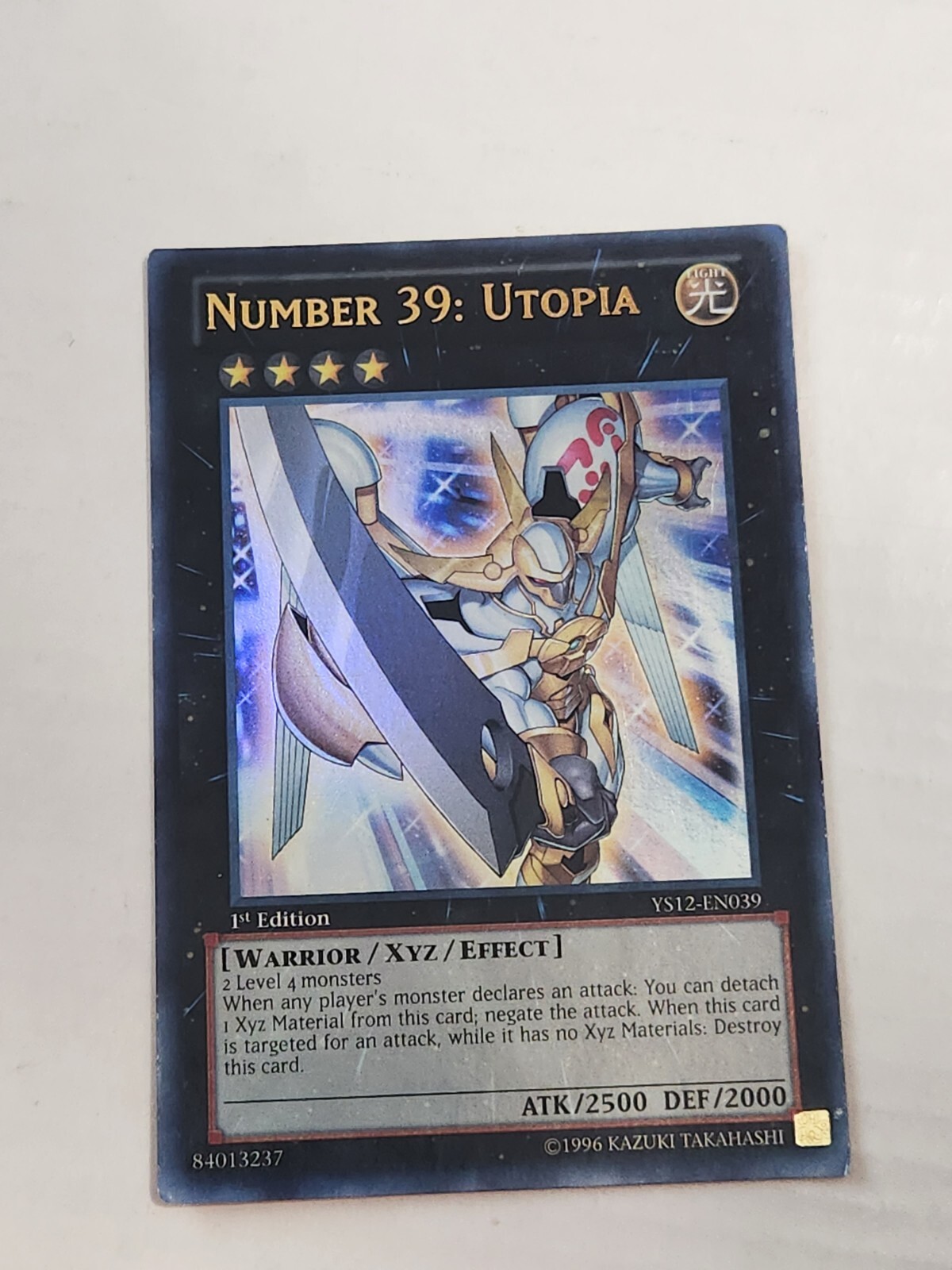 Yu-Gi-Oh! TCG Number 39: Utopia Xyz Symphony YS12-EN039 1st Edition ...