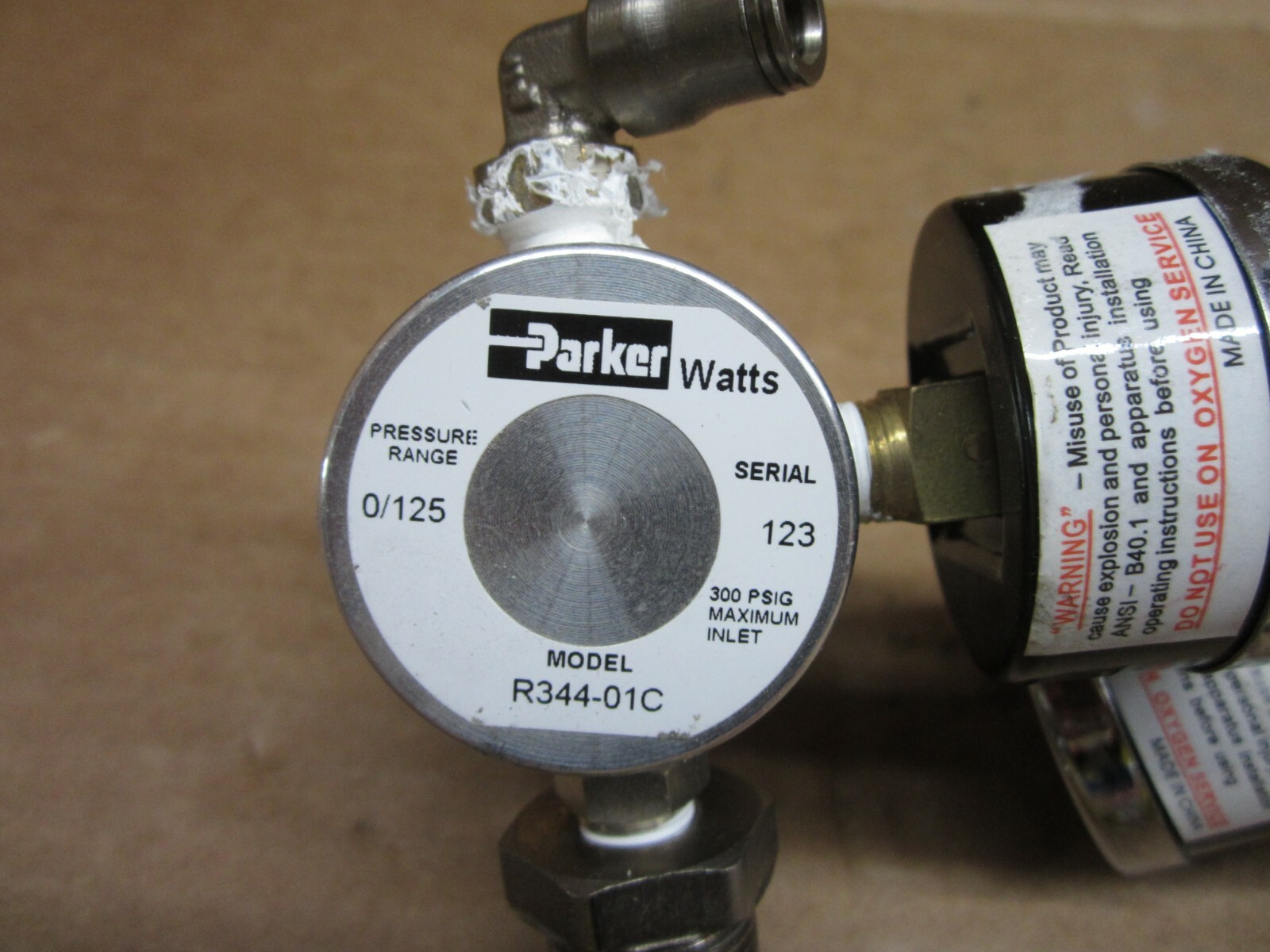 PARKER WATTS R344-01C REGULATOR LOT OF 2 | eBay