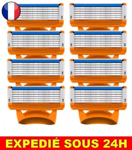 4 Lames de Rasoir Compatible Gamme Gillette Fusion 5 + ProGlide ...