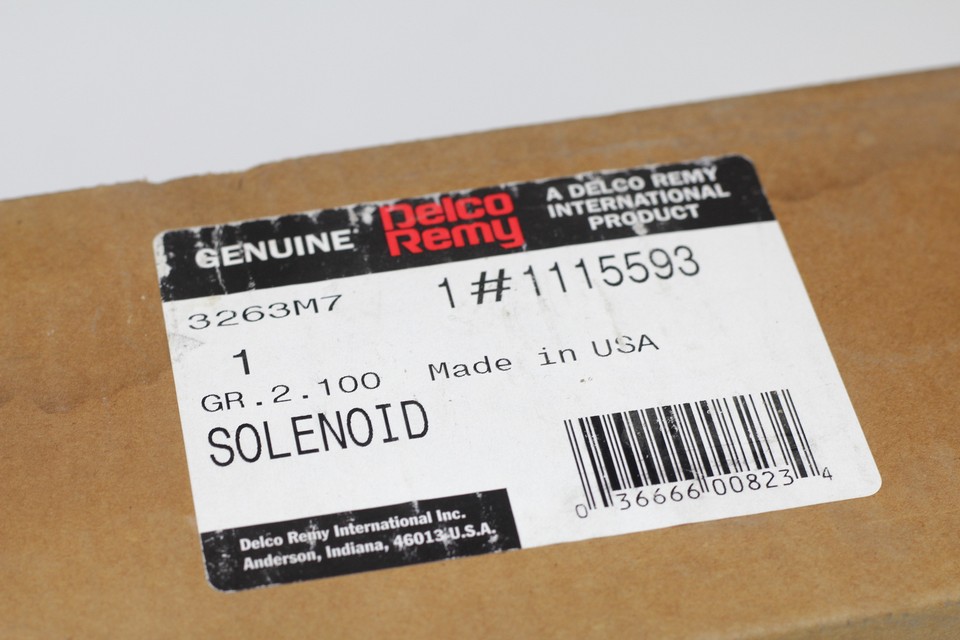 Delco 1115593 Starter Solenoid | eBay