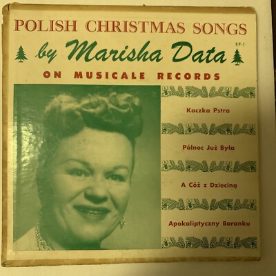 B94 Marisha Polish Christmas Songs, Musicale Records EP-1 - Holiday 7 ...