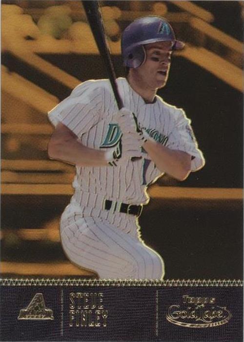 2001 Topps Gold Label - Steve Finley #69 Class 1 Gold /999 for sale ...