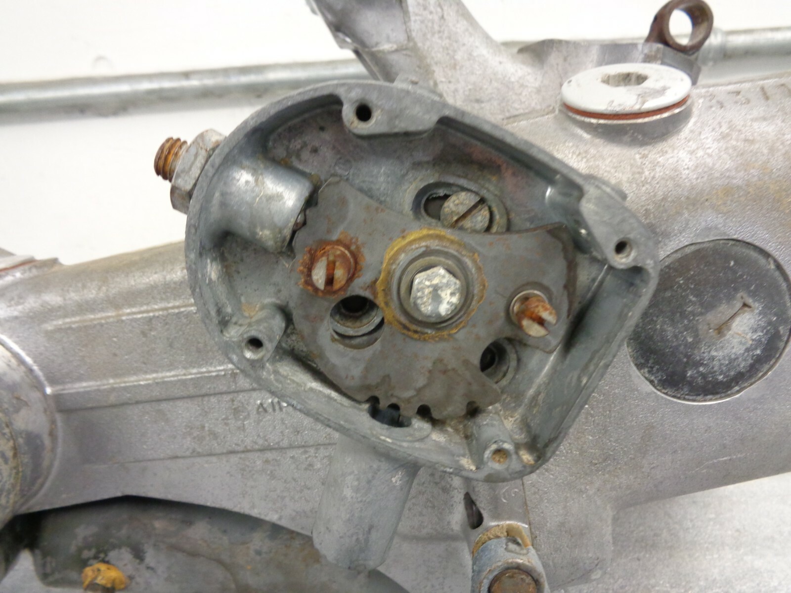 NSU PRIMA D SCOOTER BOTTOM ENGINE GEARBOX CRANKCASES REAR WHEEL AXLE | eBay