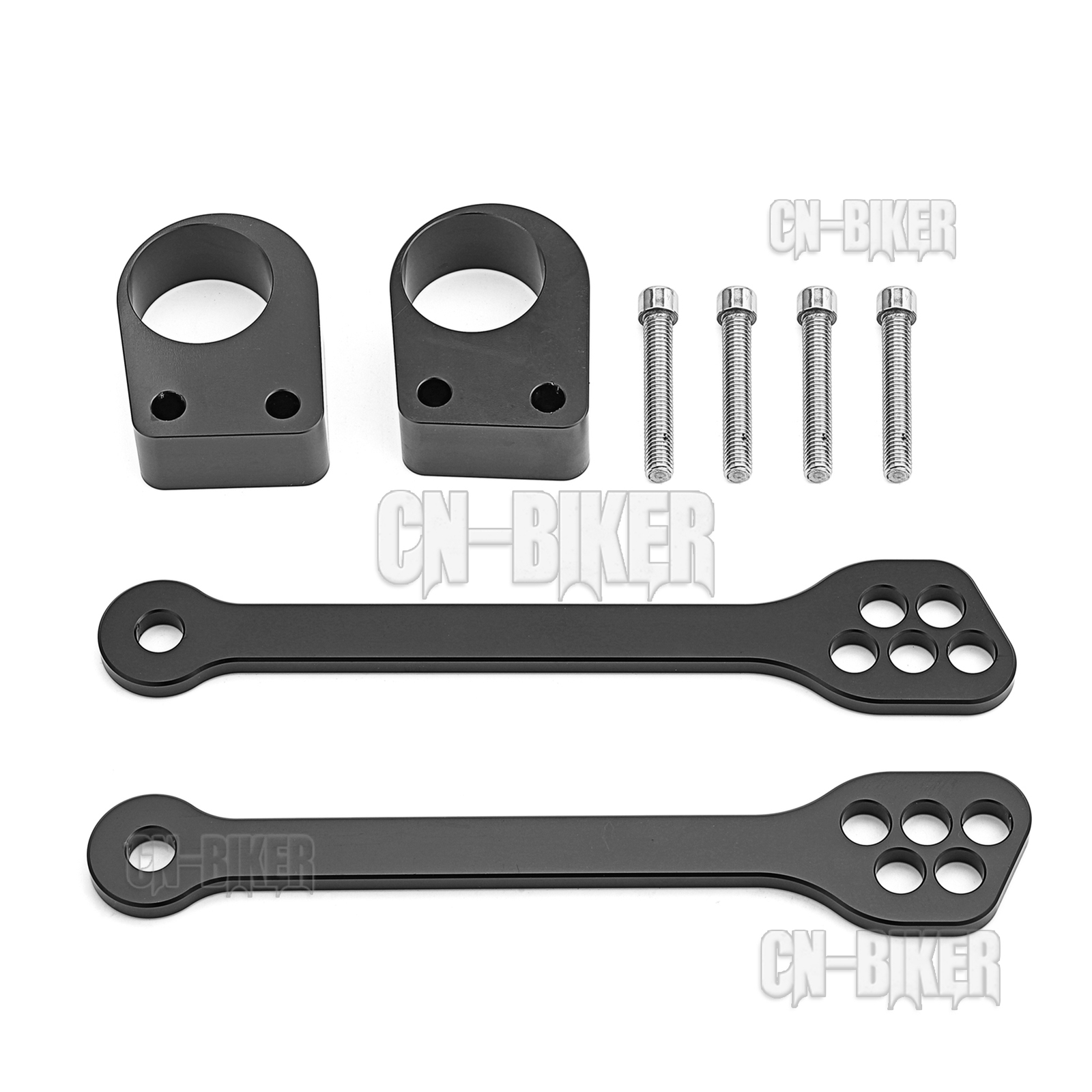 for Kawasaki Ninja EX 250R 300 Front Handlebar Risers & Rear Lowering ...