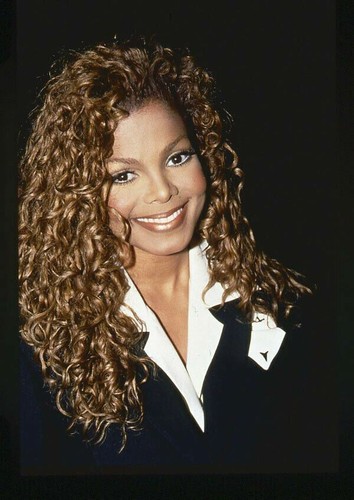 Janet Jackson Beautiful smiling Vintage Portrait Original 35mm ...