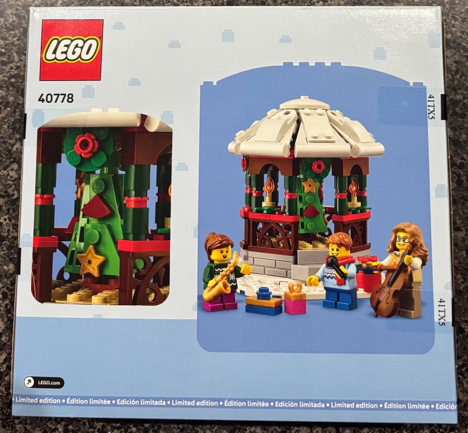 LEGO Limited Edition 40778 Winter Gazebo Free Shipping | eBay