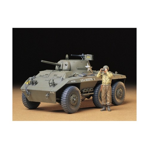 TAMIYA WWII Tank Model 1/35 U.S. M8 Light Armored Car "Greyhound" EX/NM ...