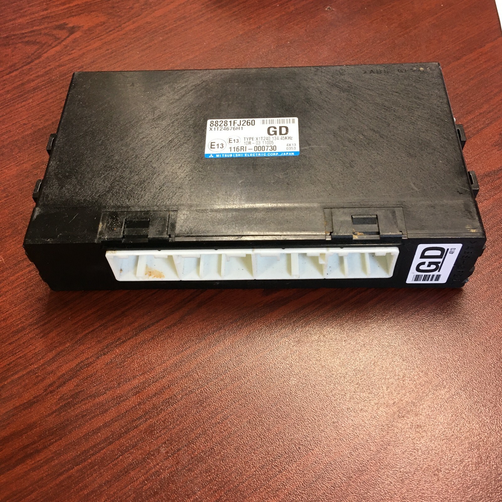 14 15 SUBARU FORESTER EGI CONTROL MODULE UNIT COMPUTER 22765AG751 OEM D ...