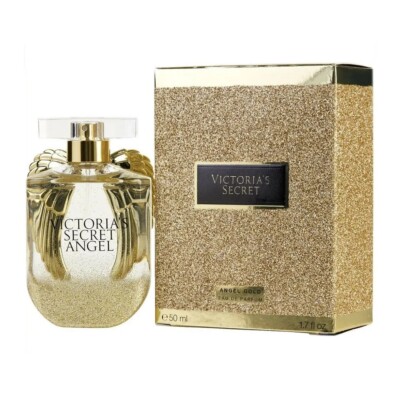 Victoria's Secret ANGEL GOLD Eau De Parfum EDP 1.7 oz 50 ml Parfume ...