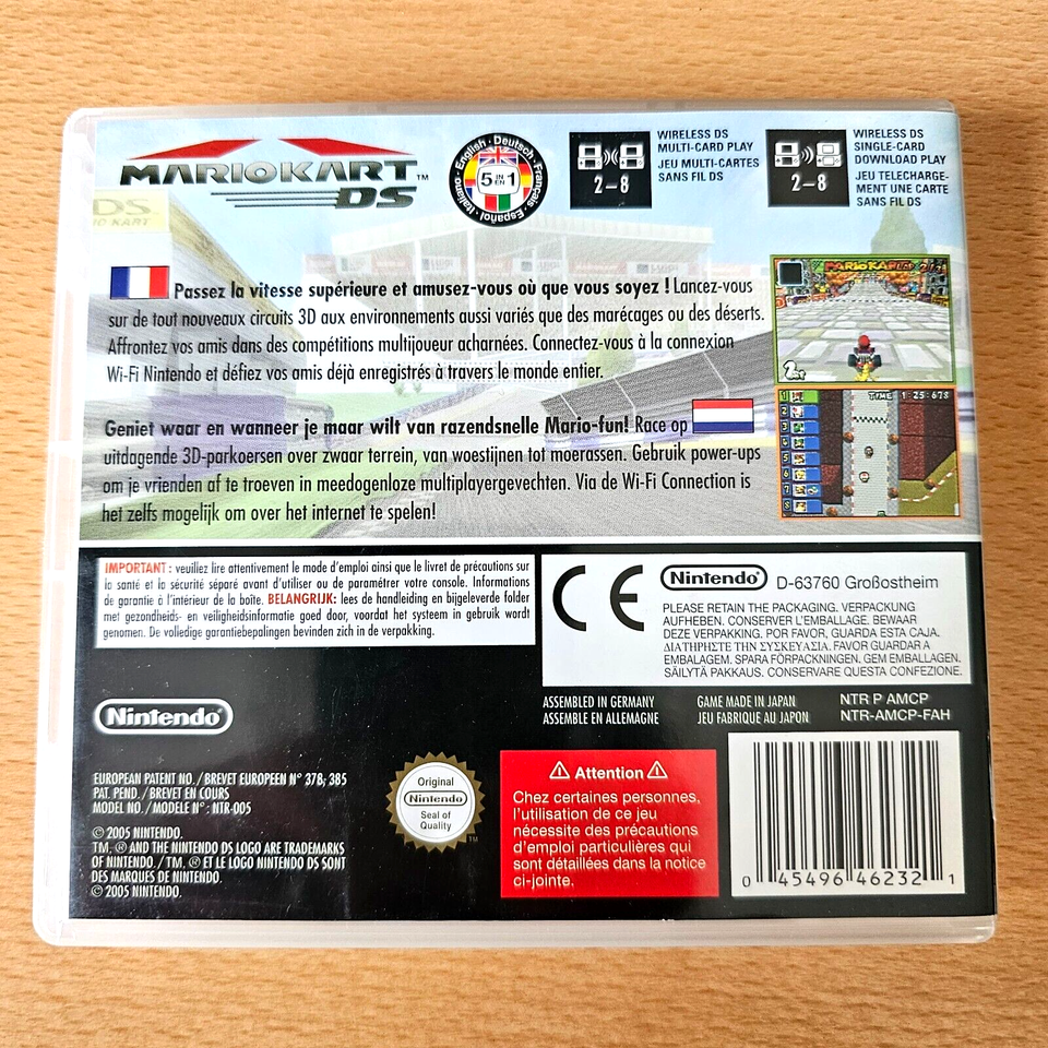 Nintendo DS Lite Black+4 DS Games+5 Gameboy Games Ultimate Pack ...