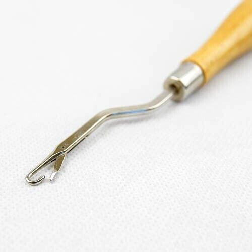 Crochet Latch Hook (Bent) for Craft Works, Carpets, Rugs, Wigs, Hair ...