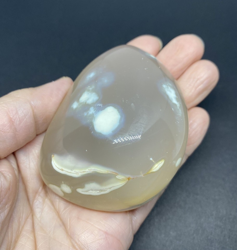 Ocean Agate Polished Stone From Madagascar-Beautiful Crystal Healing ...