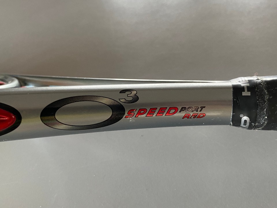 PRINCE O3 Speedport Red With 4 1/8 (?) Grip (used) | eBay