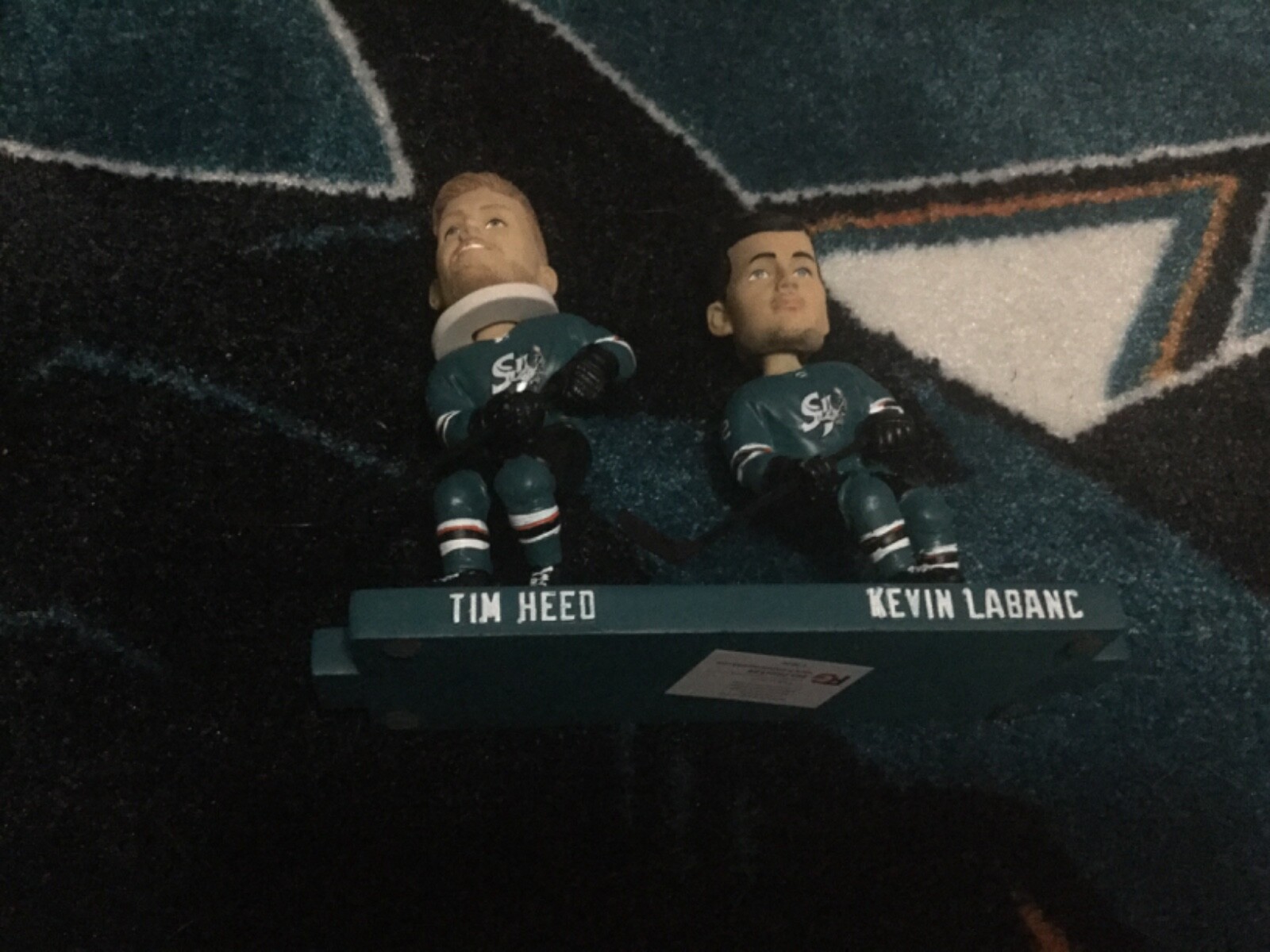 2020 Kevin LABANC Tim HEED BOBBLEHEAD San Jose Barracudas Sharks SGA | eBay