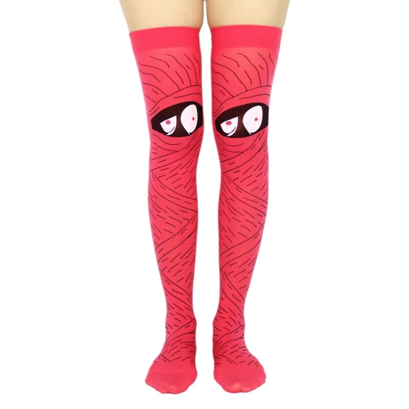 Halloween Stocking Long Sexy Women Horror Halloween Party Knee Long ...