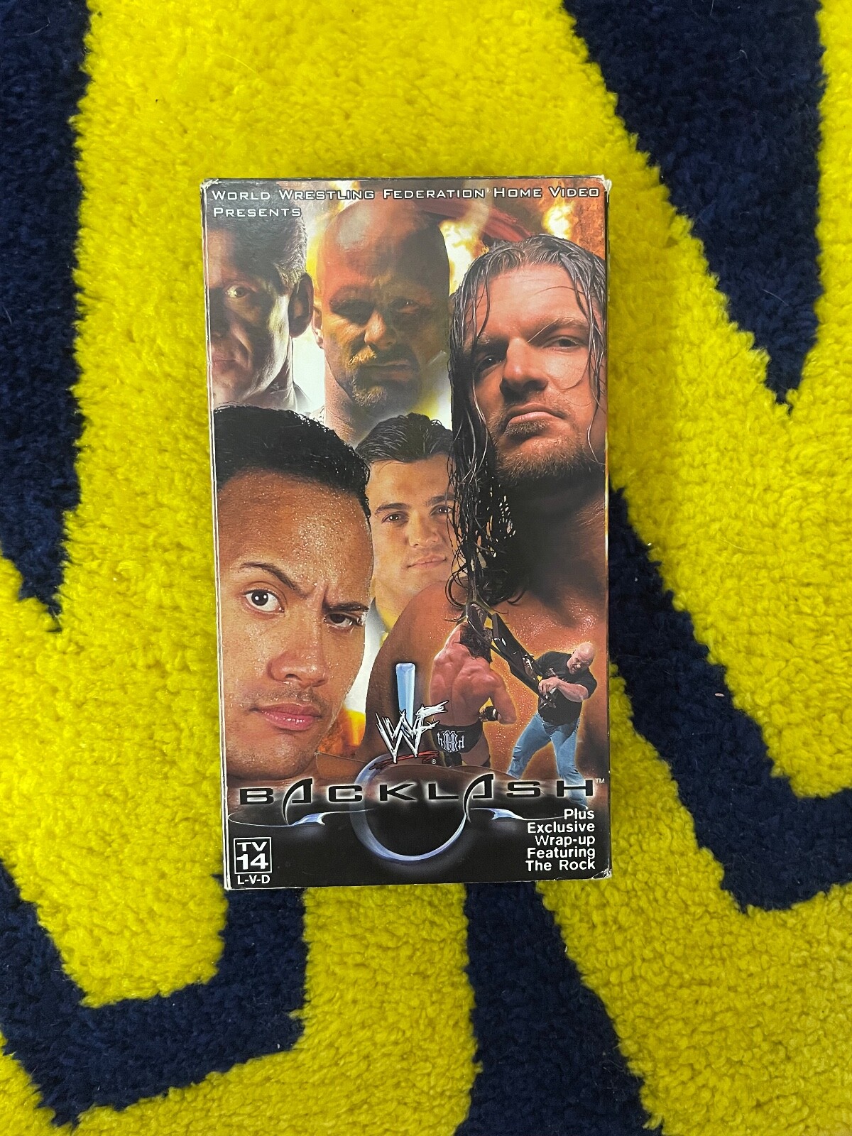WWF Backlash 2000 (VHS, 2000) Rock Triple H WWE Wrestling Rare HTF | eBay