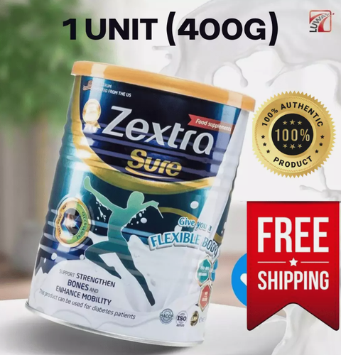 1 x zextra sure 400g Zextra Milk Powder Original Knee Back Pain ...