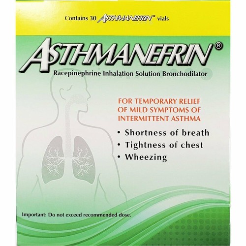 Asthmanefrin Asthma Medication Refill, 30 Count -Expiration Date 10 ...