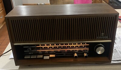 Grundig RF114U Solid State AM FM Radio Tested Working Vg Vintage | eBay