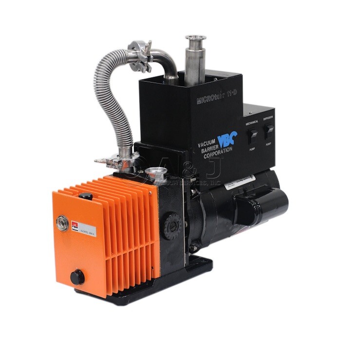 VBC MICROTORR 11D INTEGRATED DIFFUSION PUMP SYSTEM WITH ALCATEL 2004 ...