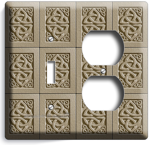 CELTIC KNOT IRISH SPIRITUAL SYMBOL LIGHT SWITCH OUTLET WALL PLATE ROOM ...
