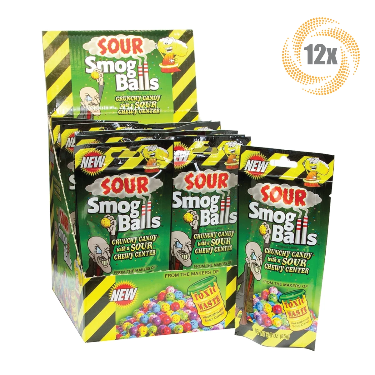 Toxic Waste Candy Gum