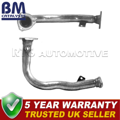 BM Front Exhaust Pipe Euro 2 Fits Peugeot 106 Citroen Saxo AX 1.0 1.1 1 ...