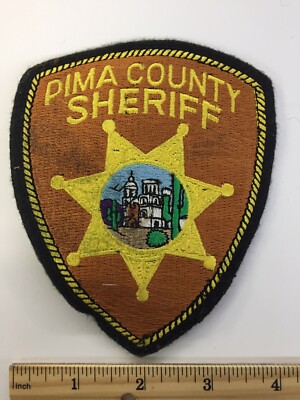 PIMA COUNTY SHERIFF POLICE PATCH | eBay