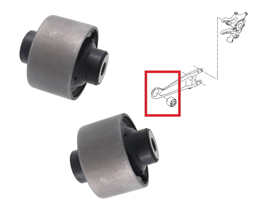 Rear Control Trailing Arm Bushes Bushings for Kia Sedona Carnival 2006 ...