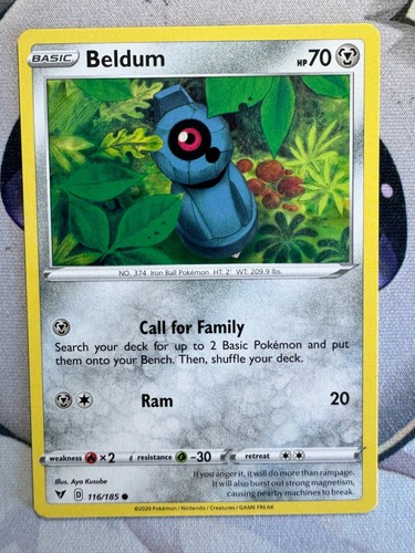 Beldum Non Holo English Pokemon TCG BKO548 | eBay